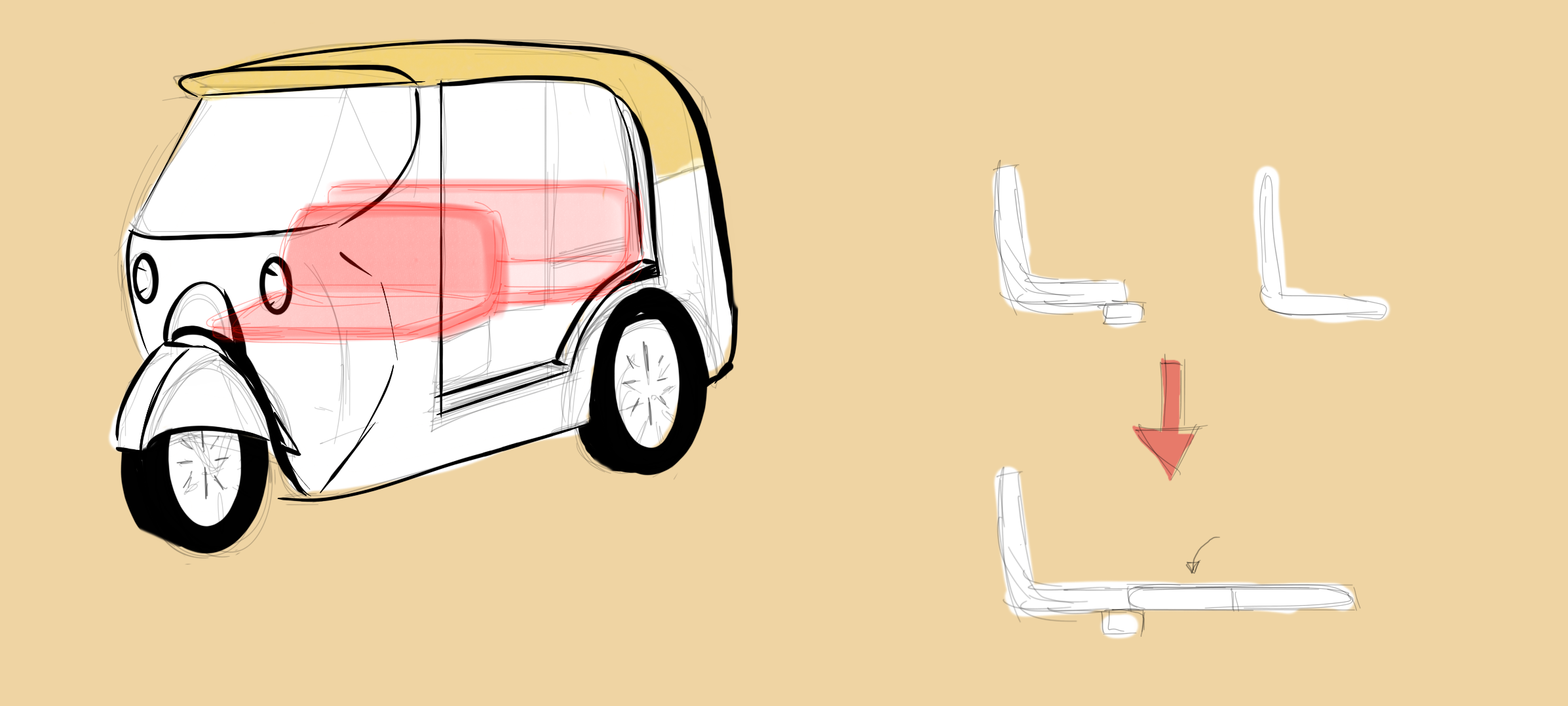 Auto Rickshaw Seat Bed – Anants Blog